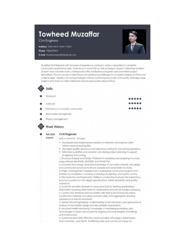 Resume1 0 | PDF