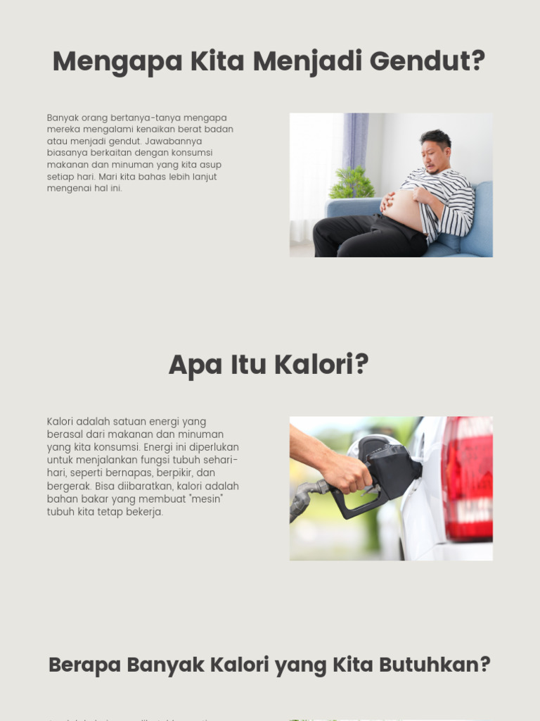 Mengapa Kita Menjadi Gendut | PDF