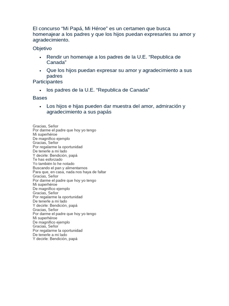 El Concurso | PDF