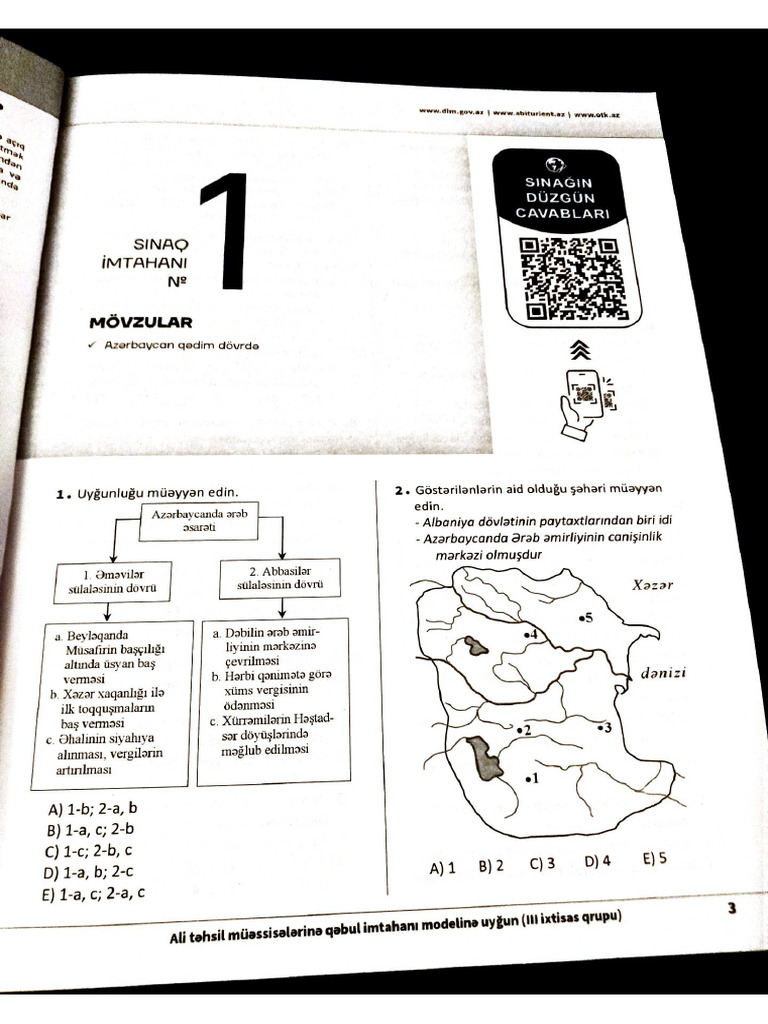 Tarix 20 Sinaq | PDF