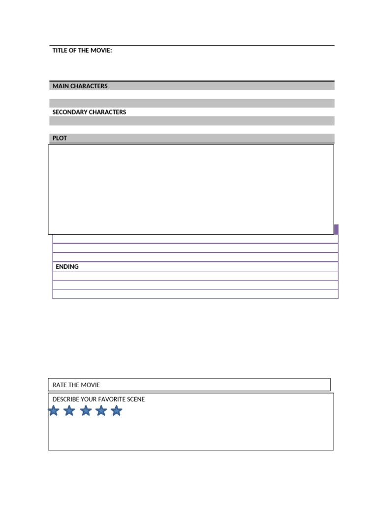 Movie Sinopsis | PDF