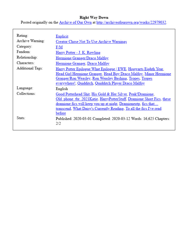 Right Way Down | PDF | J. K. Rowling | Mythography