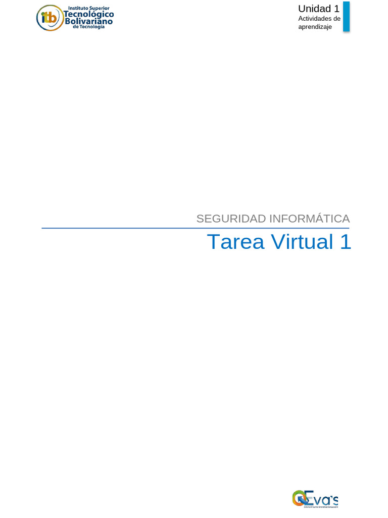 Tarea Virtual # 1 | PDF