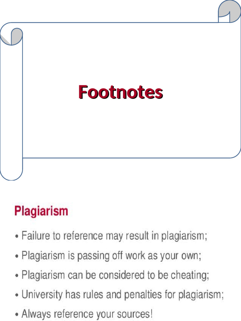 Paper Footnotes | PDF