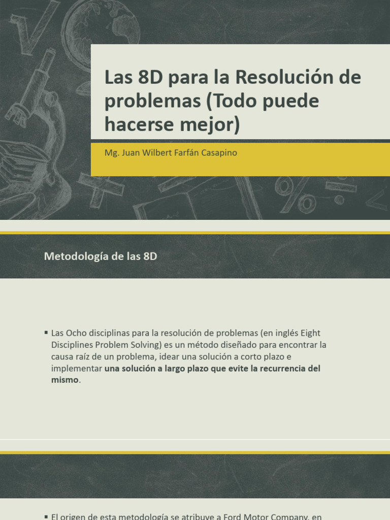 5 Las 8 Disciplinas | PDF | Experiencia