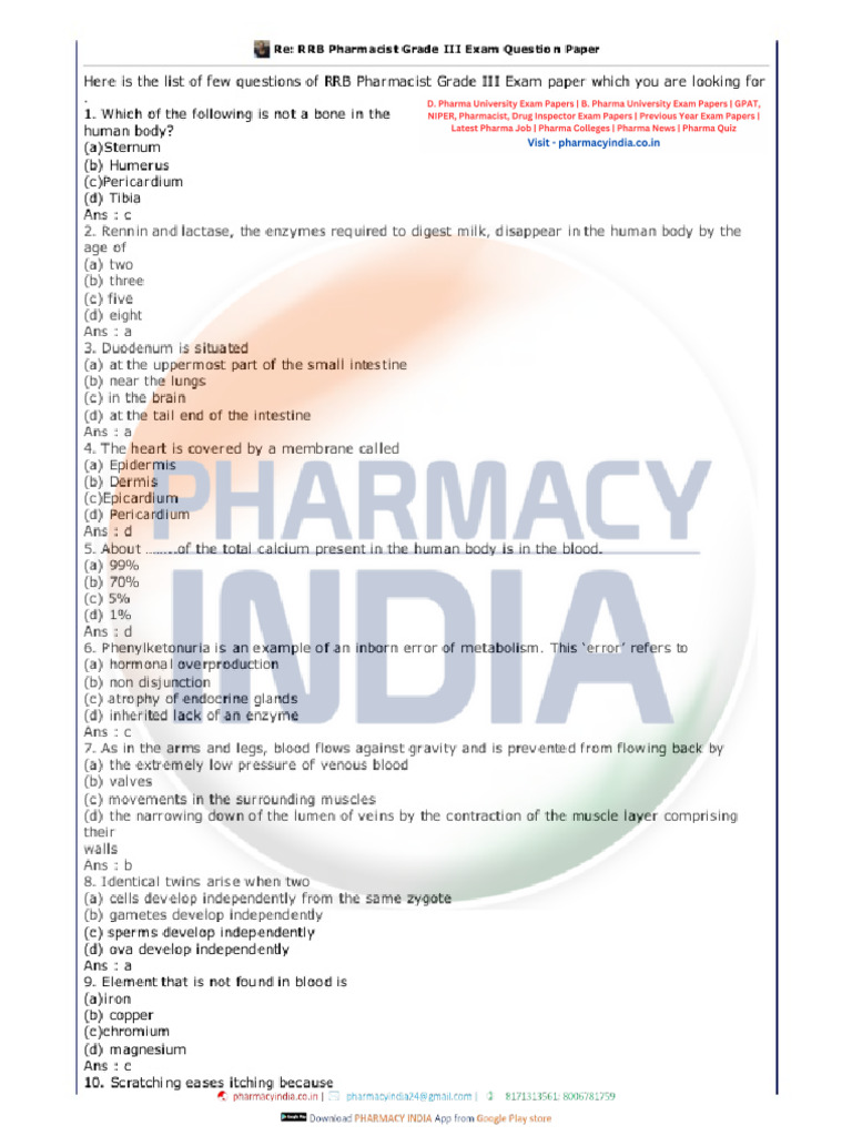 2015-rrb-pharmacist | PDF