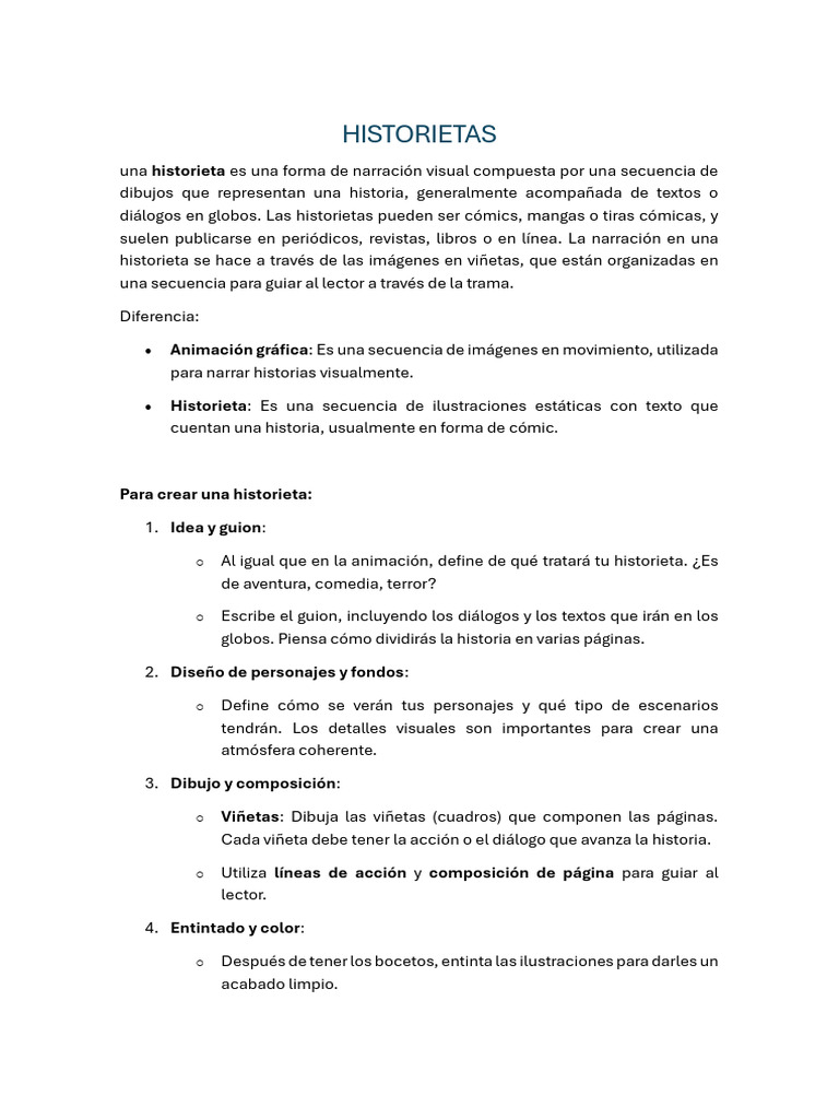 Sesion 04. Historietas | PDF