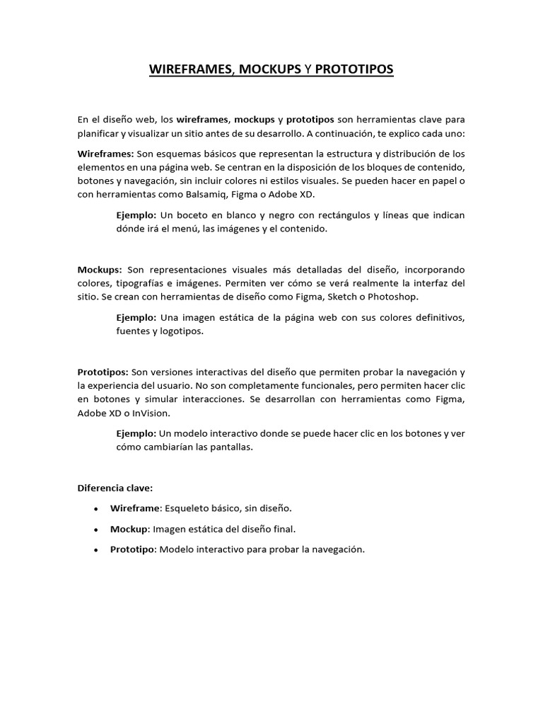 Leccion 03. WIREFRAMES | PDF