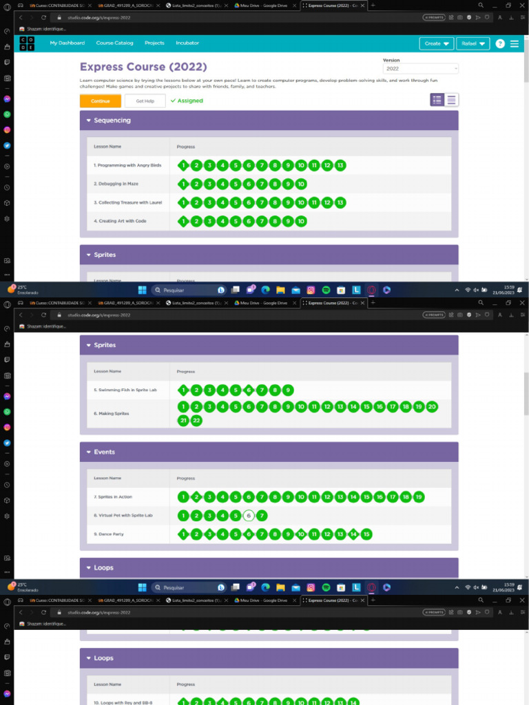 Atividade CodeOrg | PDF