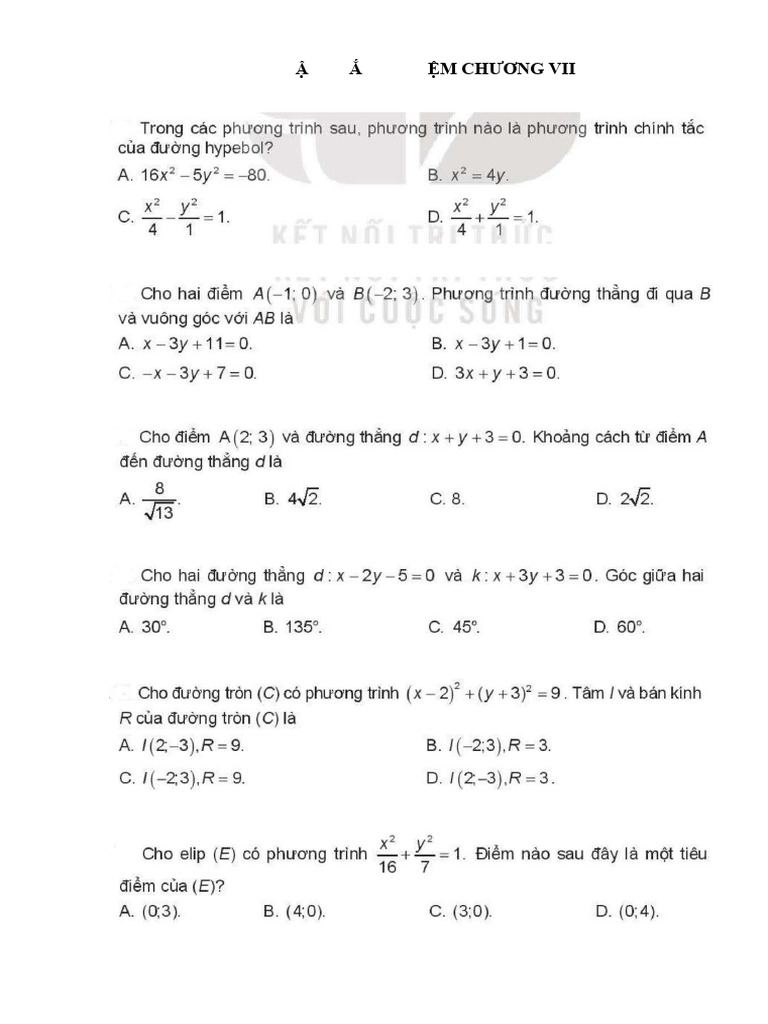 BTTN Chương 7 | PDF