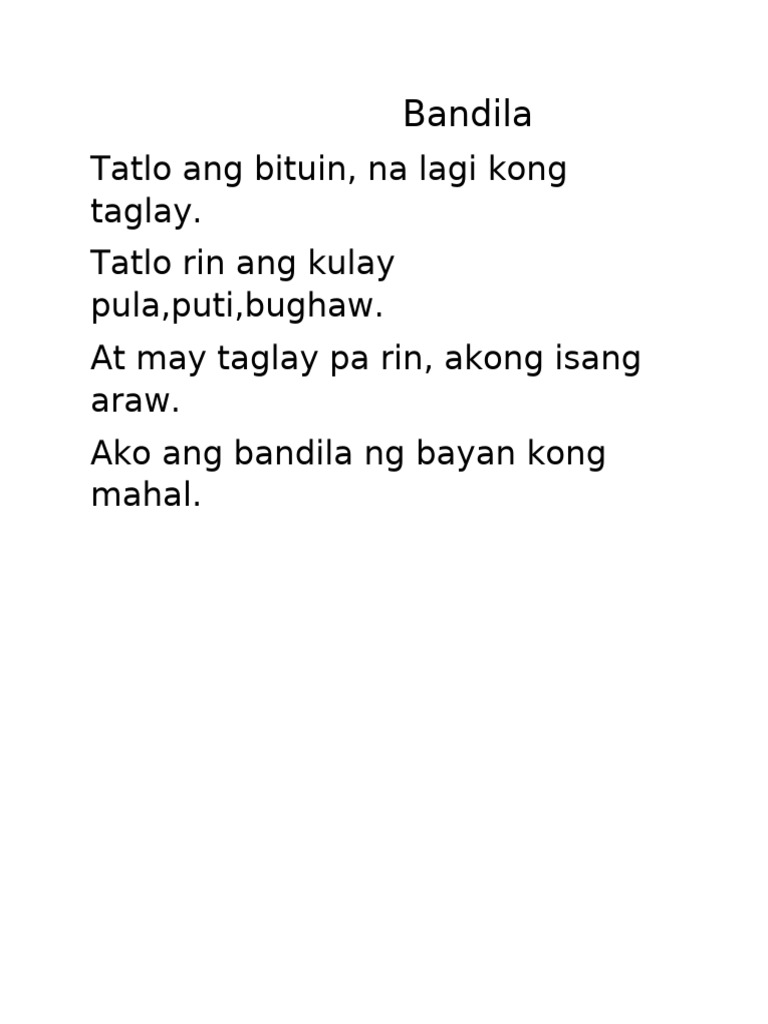 Bandila | PDF