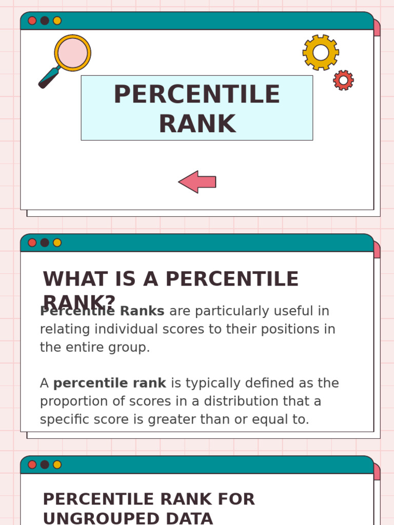Percentile Rank | PDF | Percentile