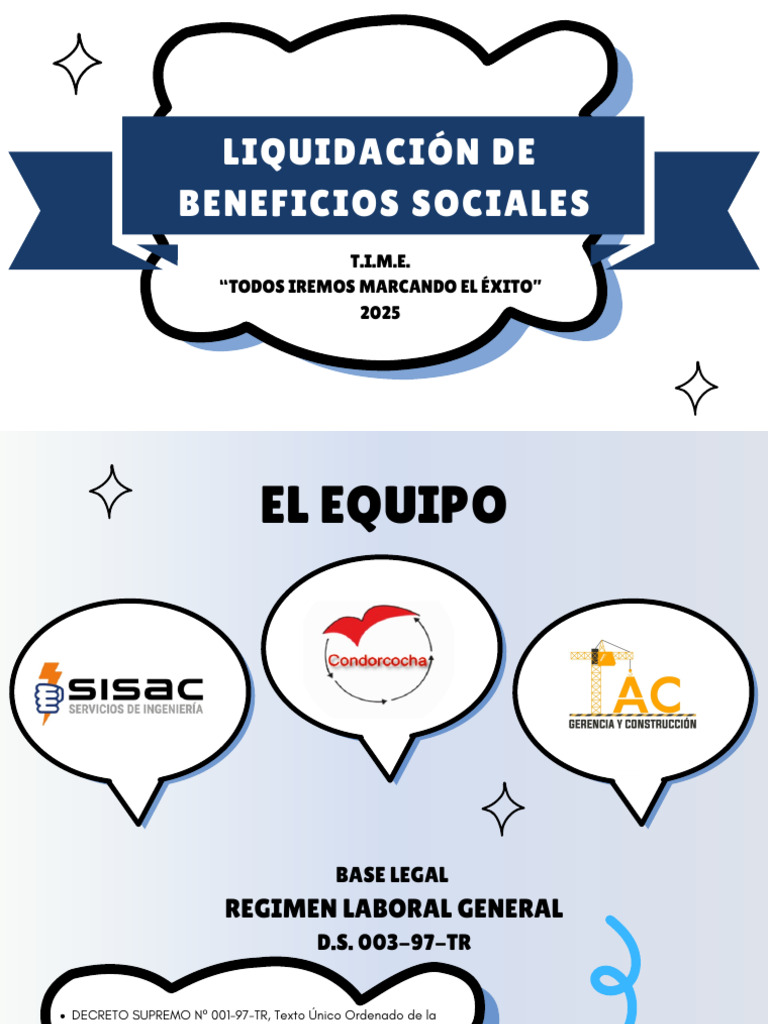 Liquidación de Beneficios Sociales | PDF | Derecho laboral | Salario