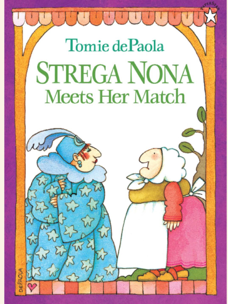 DePaola, Tomie - Strega Nona Meets Her Match (1993, PaperStar - Penguin ...