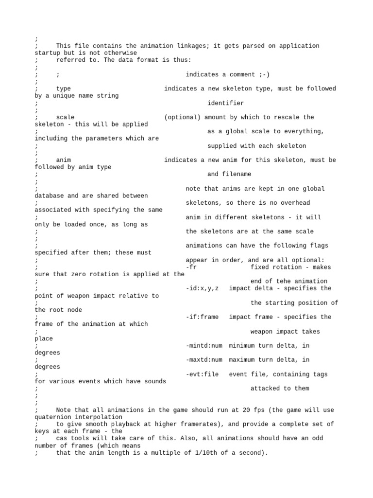 Descr Skeleton | PDF | Frame Rate | Computing