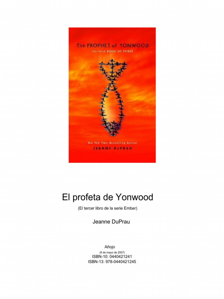 El Profeta de Yonwood: Jeanne DuPrau | PDF