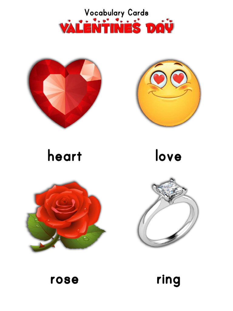 Valentines Day Flashcards | PDF