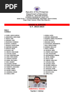 Stem A 12 Masterlist 2024 25 | PDF