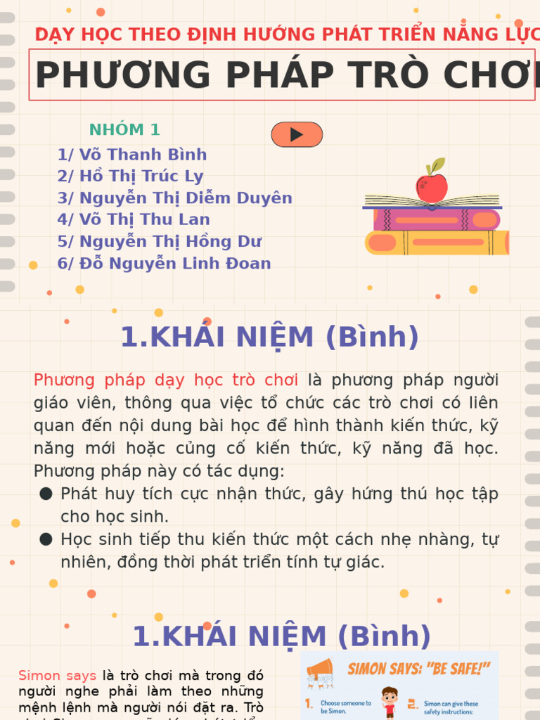 Dạy học theo định hướng PTNL-NHÓM 1 | PDF