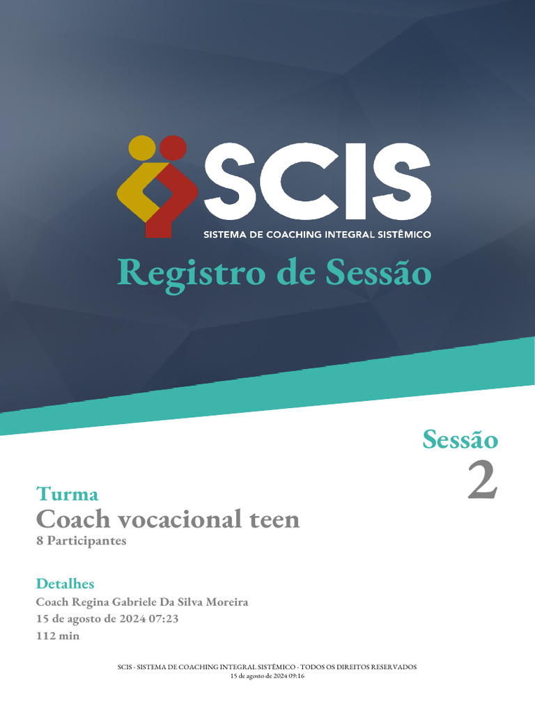 RS 2 20240815 Coach Vocacional Teen | PDF