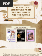 ASEAN LITERATURE - Notes | PDF | Narration | Narrative