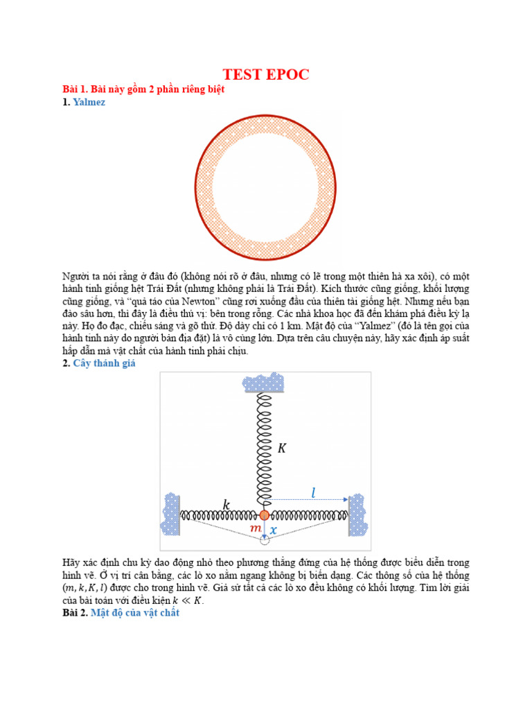 Test Epoc 2K7 2K8 | PDF