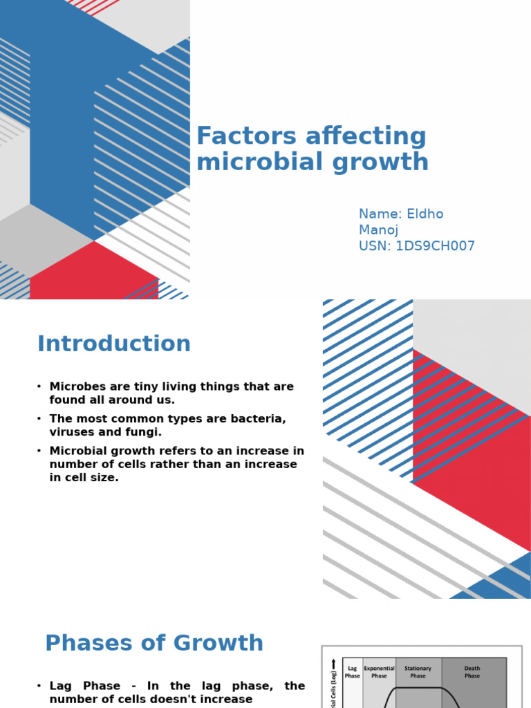 Factors Affecting Microbial Growth | PDF | Microorganism | Biology