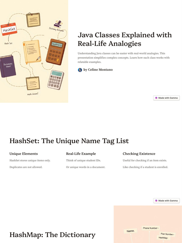 CC104 Week3 Real Life Analogies | PDF