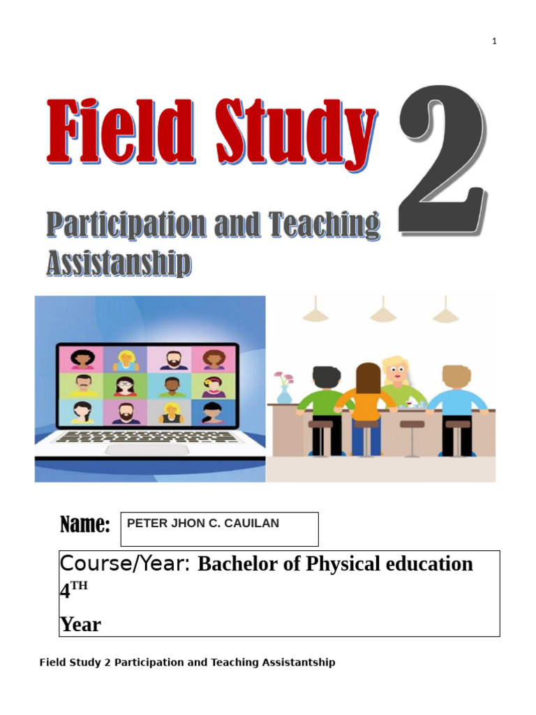 Field Study 2 (Johnrick) | PDF | Teachers | Action Research