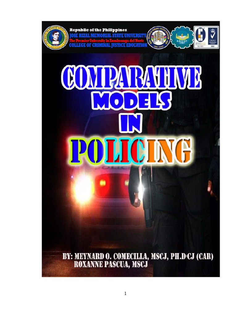 CCJE - DAP - LEA 3 - COMPARATIVE MODELS IN POLICING 1st Sem 2021 | PDF | Globalization | Police