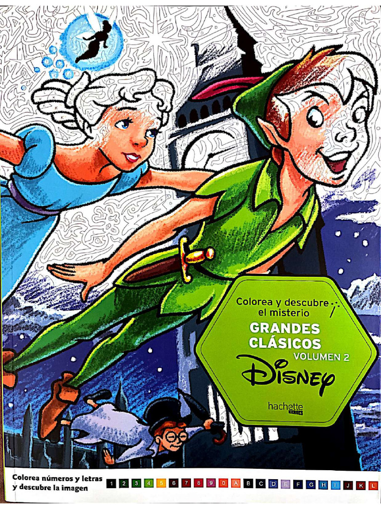Colorea y Descubre El Misterio - Grandes Clásicos Disney Vol 2 | PDF