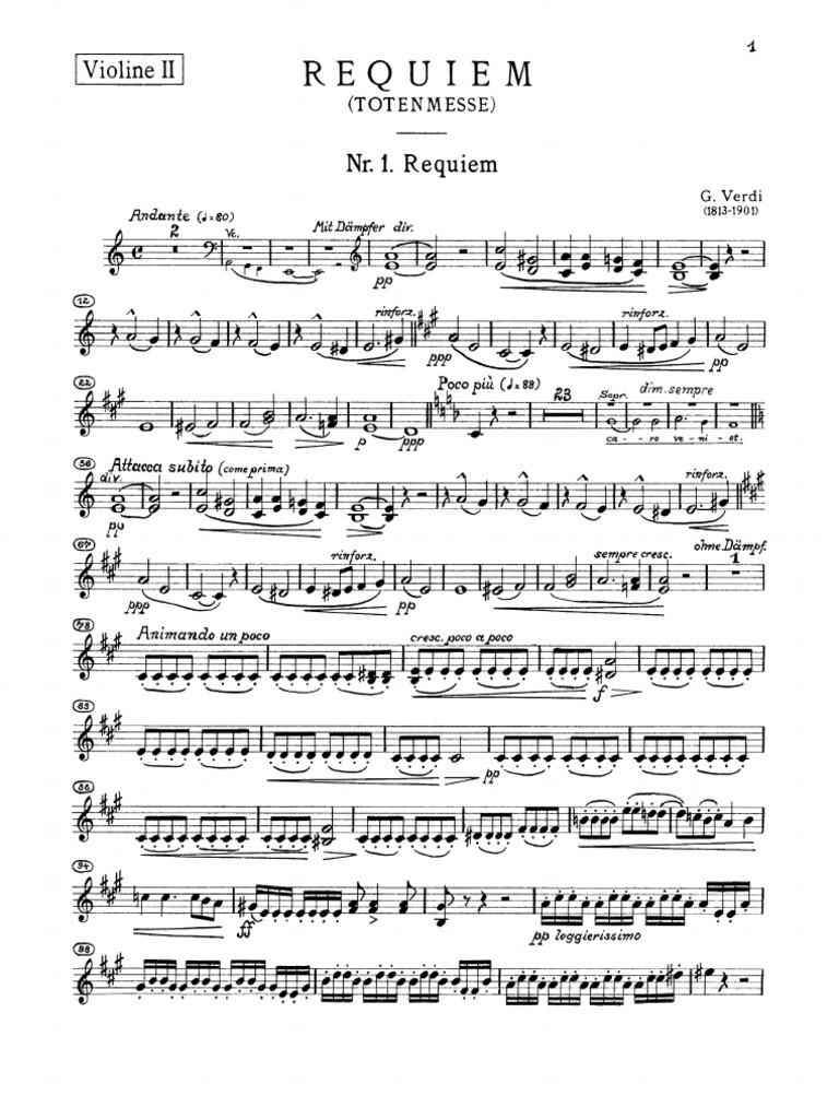 Violin II | PDF