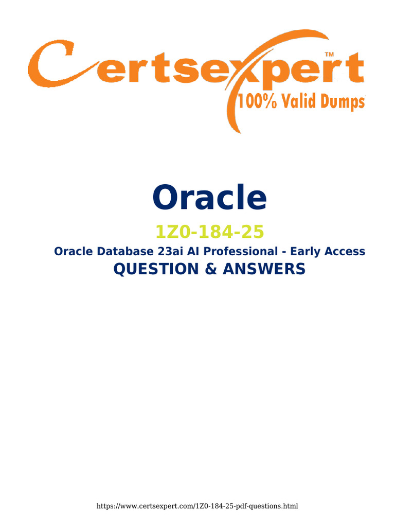 Oracle: Question & Answers | PDF