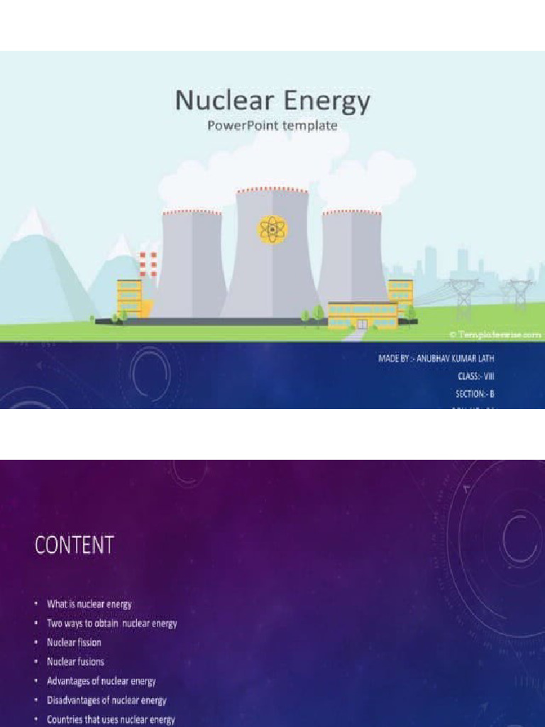Nuclear Energy | PDF