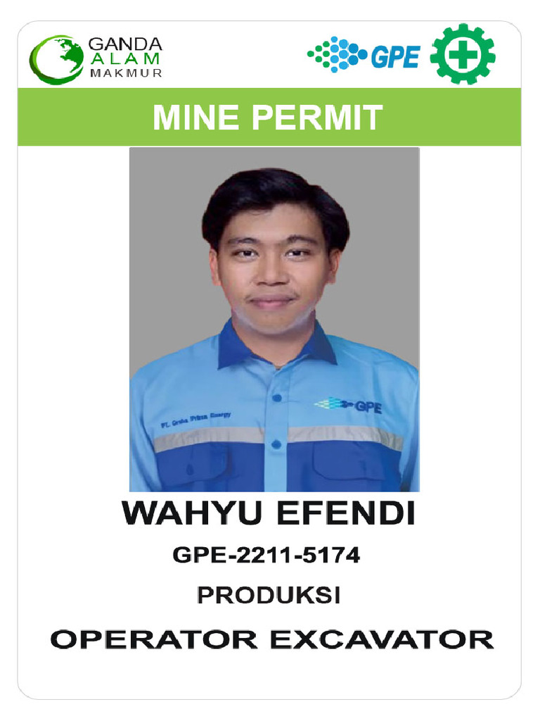 Mine Permit-Wahyu Efendi | PDF