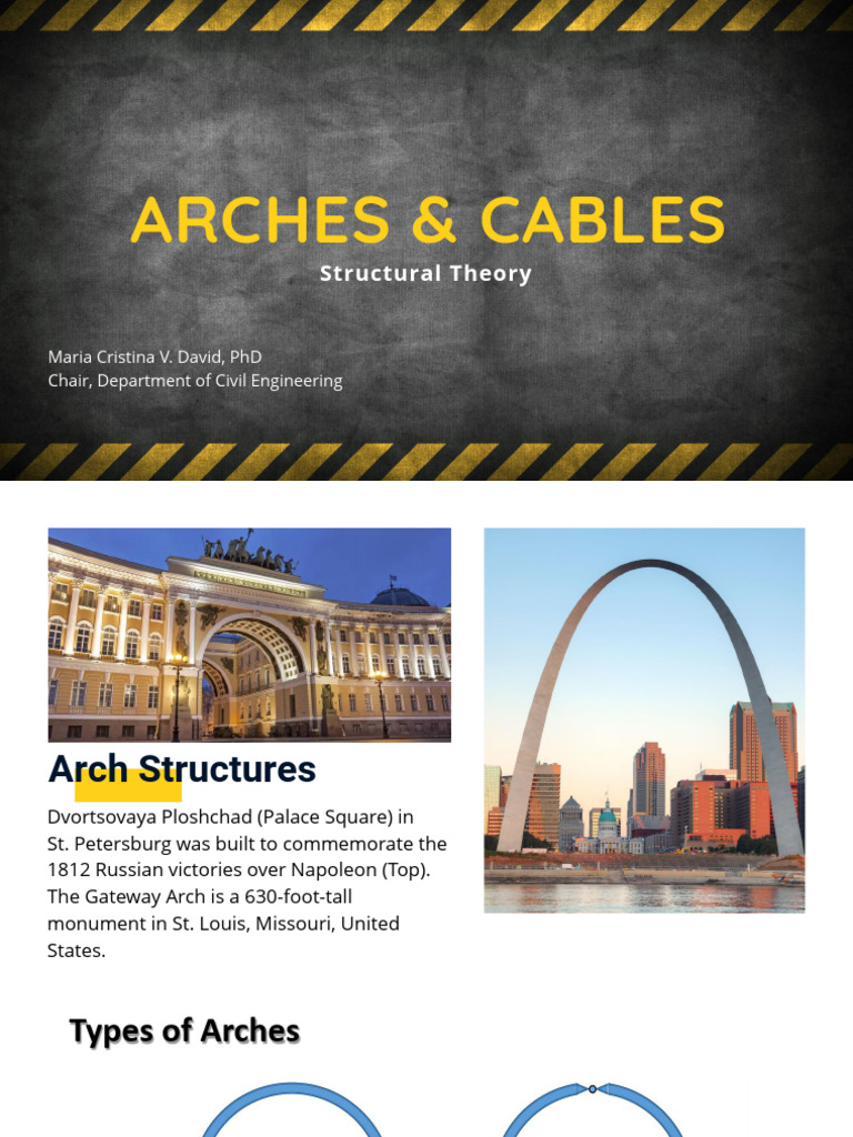 Arches-and-Cables | PDF | Bending | Bridge