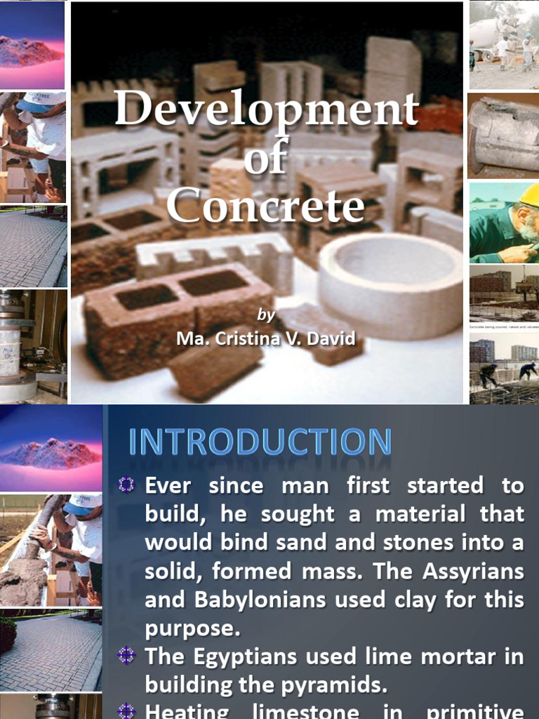 Concrete Development | PDF | Concrete | Cement