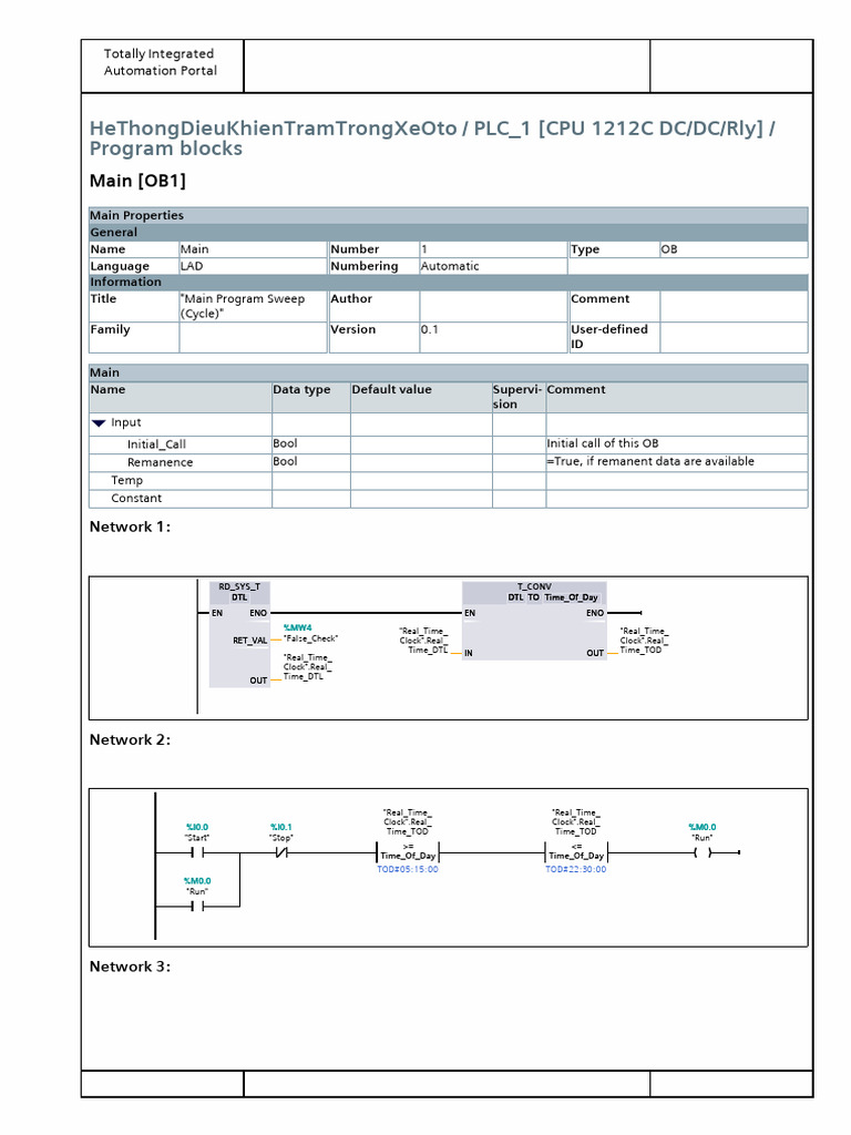Chuong trinh PLC | PDF | Computer Engineering | Computing