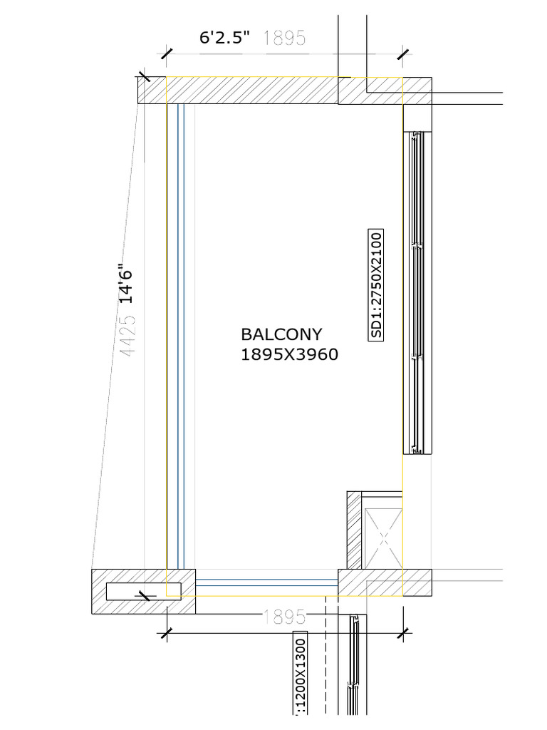 1 Series Balcony Details | PDF