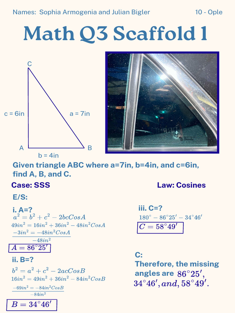 Math Scaffold 1 | PDF
