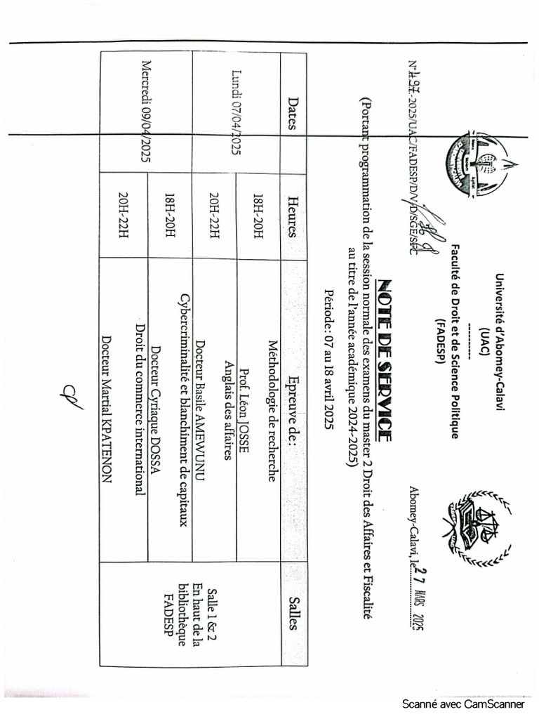 Examen DAF 2 24-25 | PDF