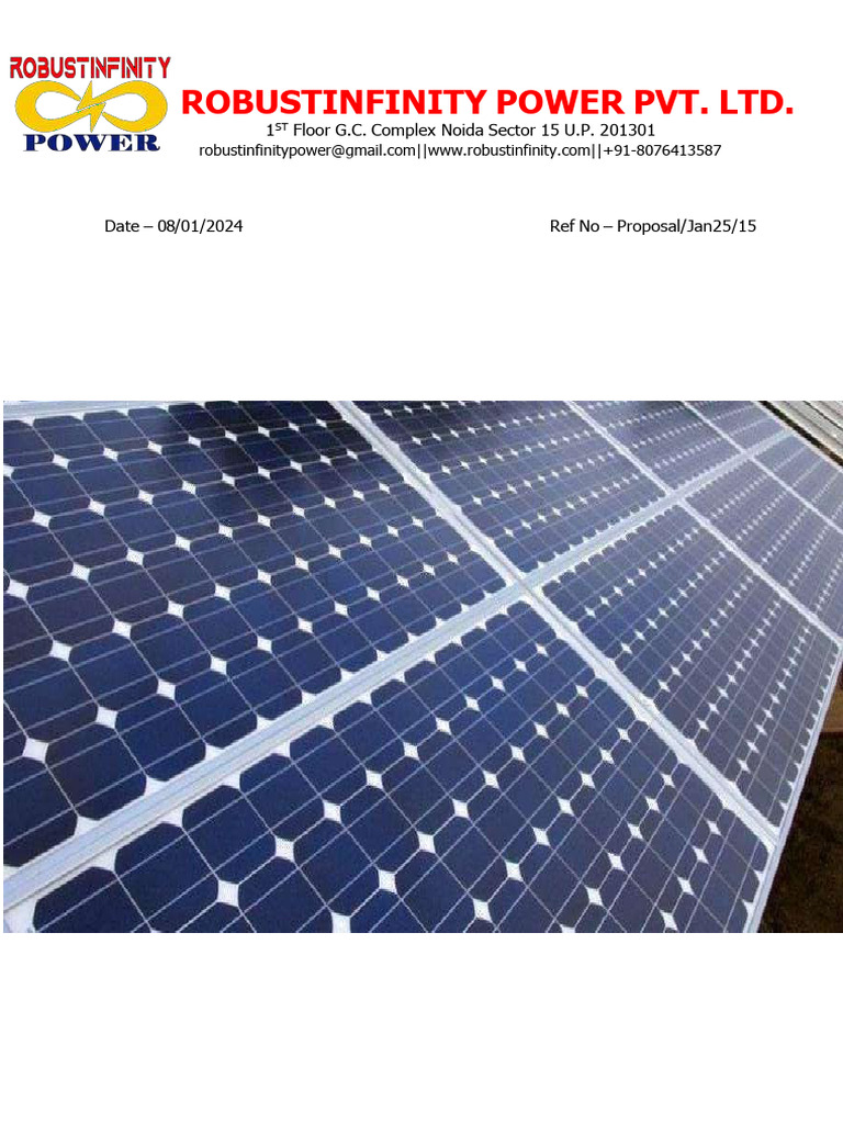 Hybrid 5kw Lipo4 With 3 KW Panel Quote | PDF | Indemnity | Solar Power