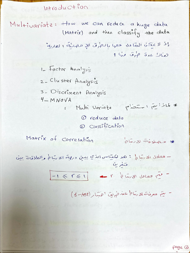 Midterm MultiVariate | PDF