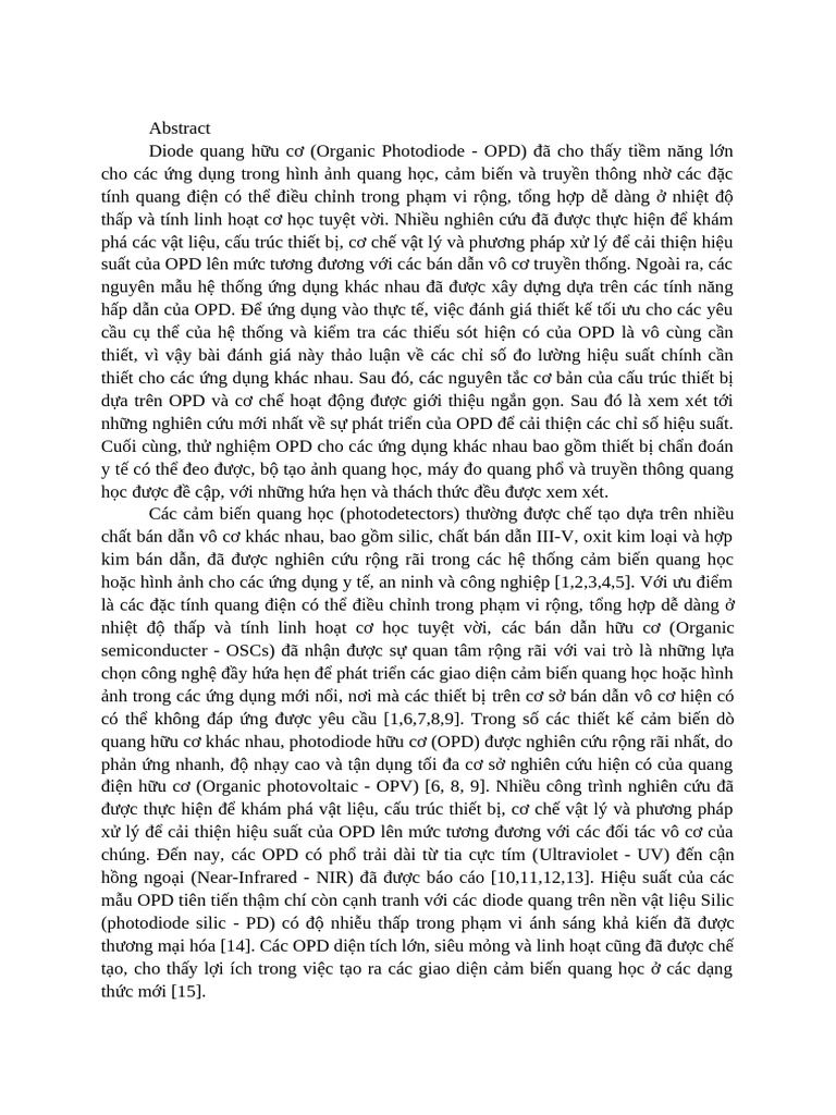 OPD - Device Engineering and Applications | PDF