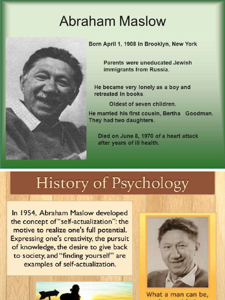 Maslow's Theory | PDF