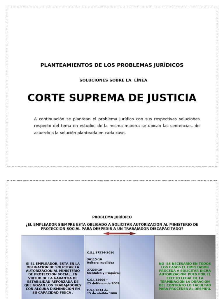 Exposicion Linea Debilidad Manifiesta | PDF