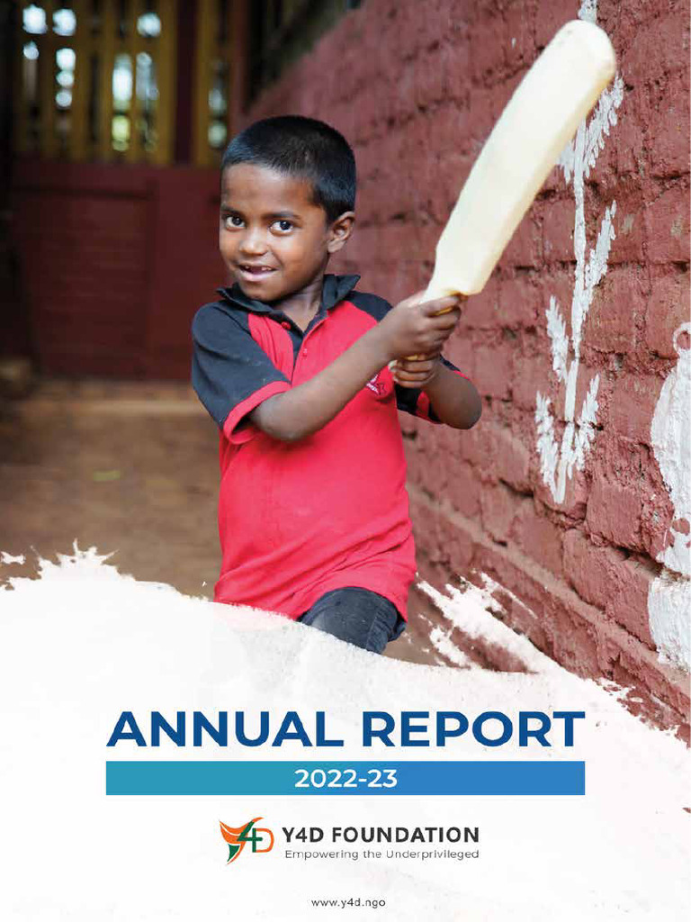 Y4D Foundation Annual Report 2022-23 | PDF | Empowerment | Sustainability