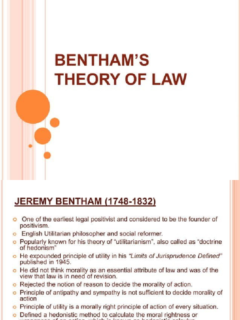 Bentham | PDF