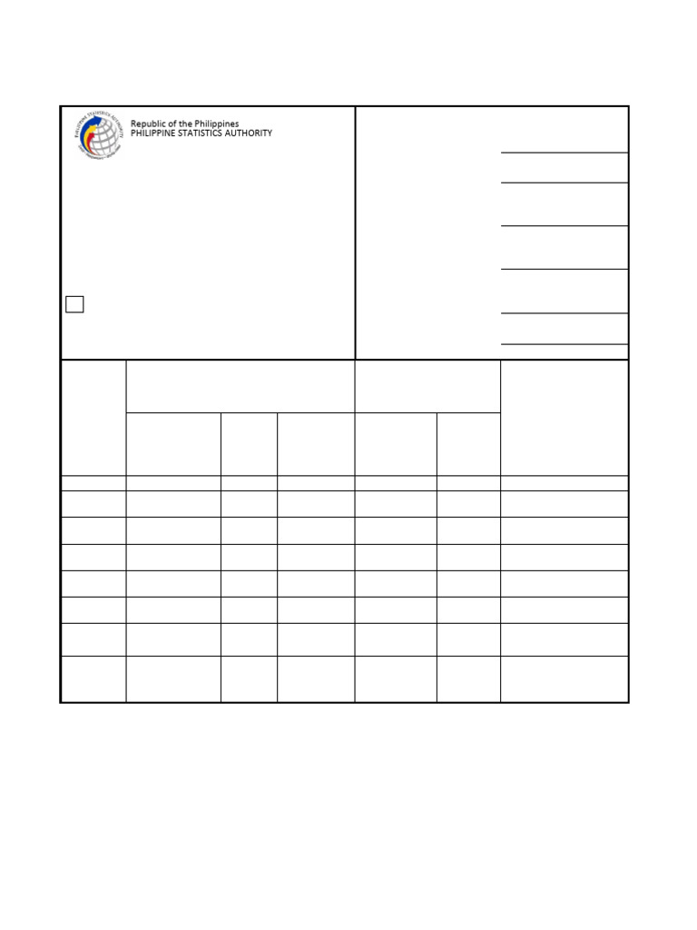 Barangay Enumeration Status Report | PDF