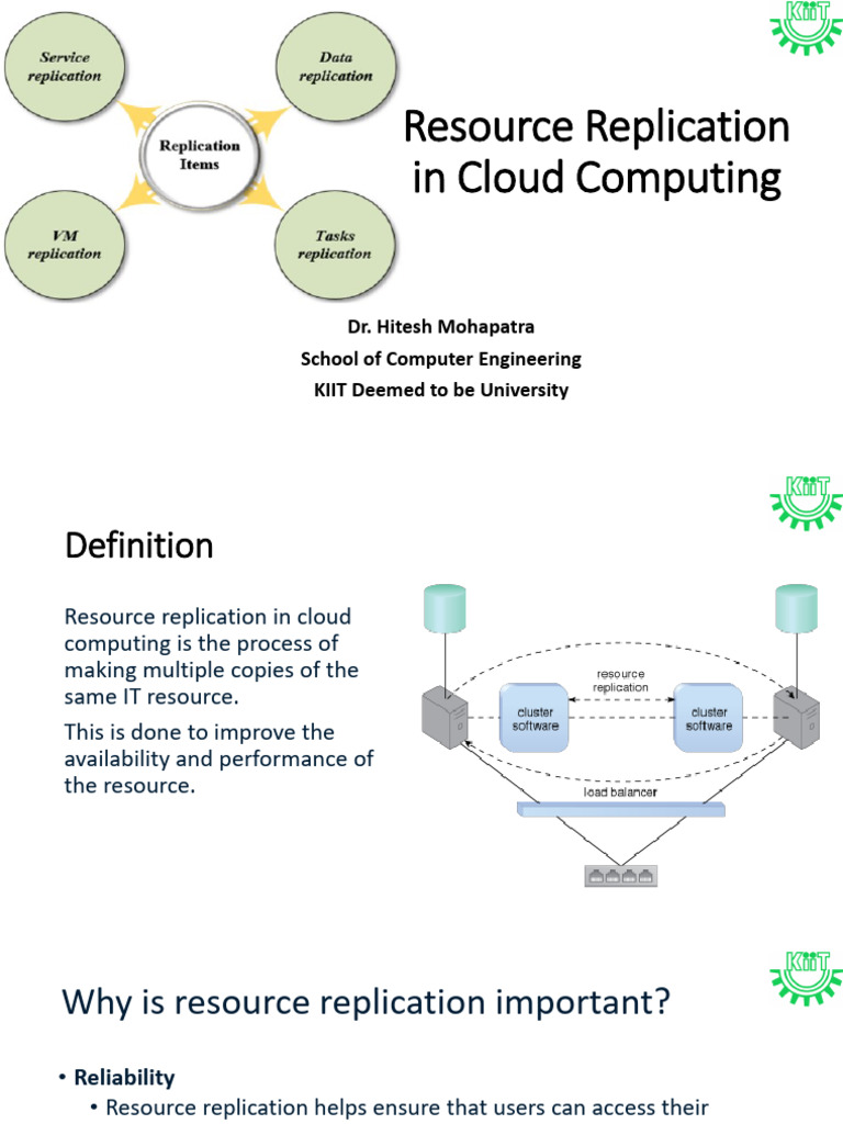 Resourcereplication 250120032807 4653eab7 | PDF | Replication (Computing) | Cloud Computing